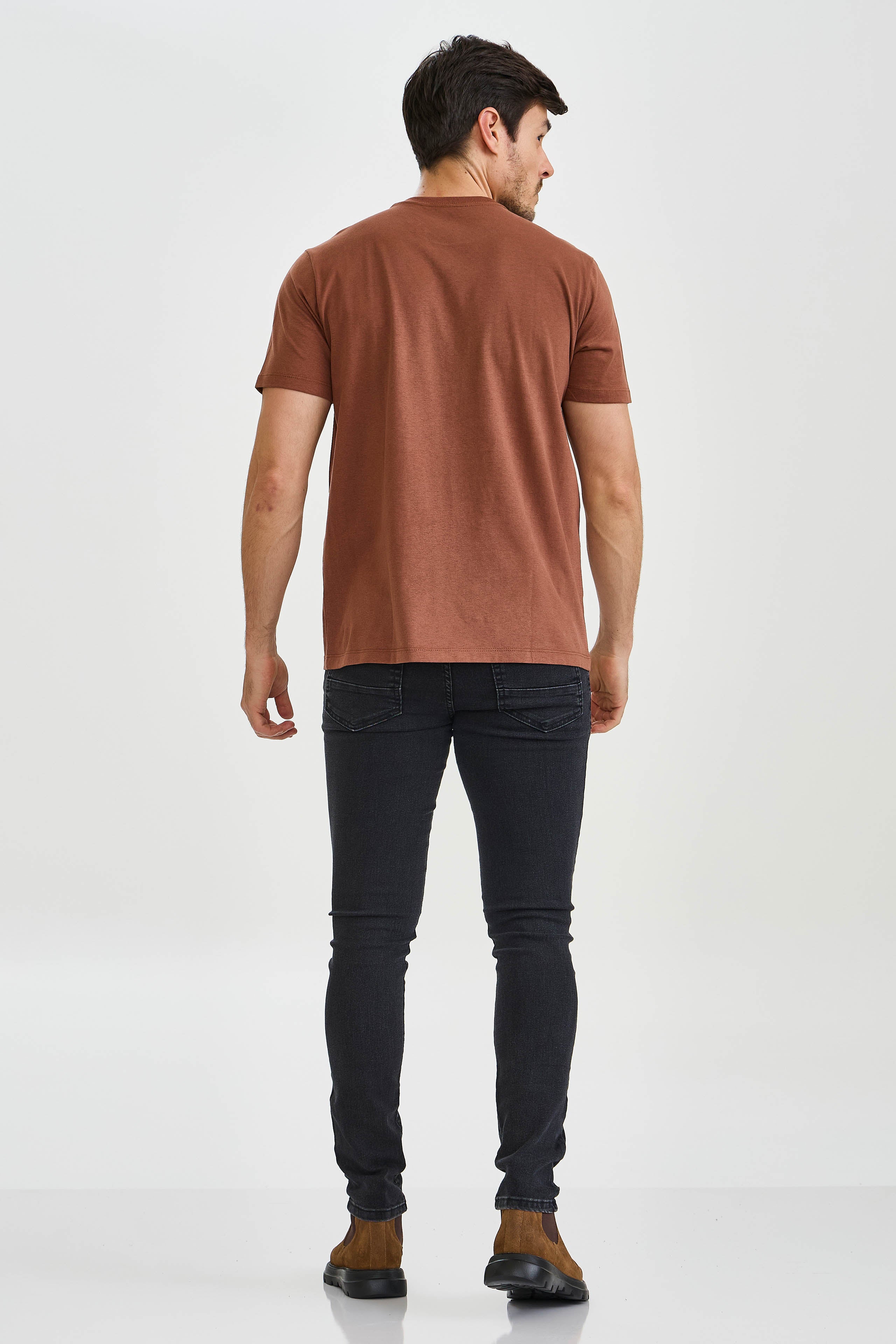 CAMISETA REGULAR MALHA PELETIZADA BORDADA 192520 – TXC